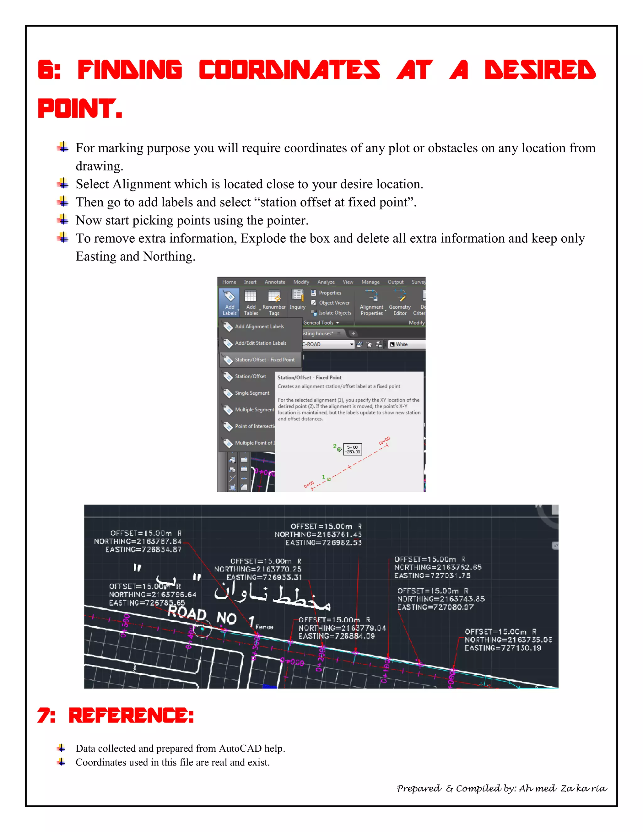 Importing Survey Data | ACAD Civil 3D | Total Station | | PDF