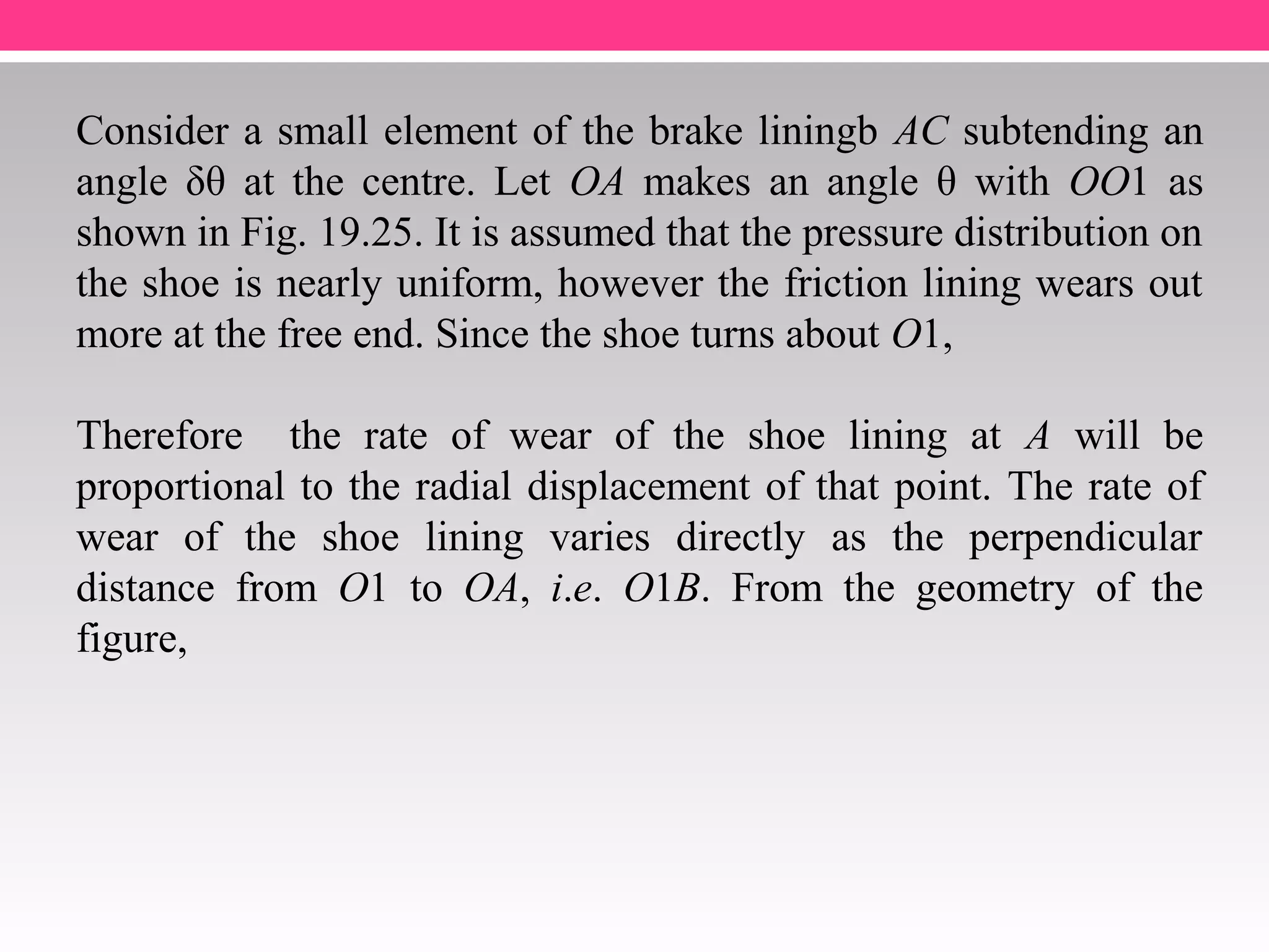 INTERNAL EXPANDING SHOE BRAKE AND BRAKE ANALYSIS WITH CAR | PPT