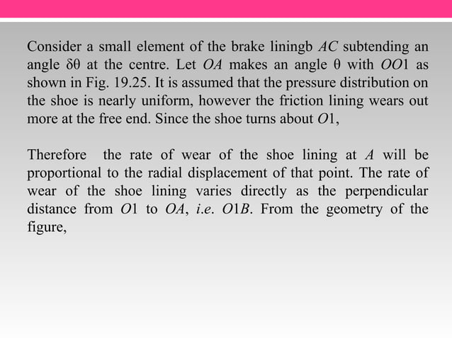 INTERNAL EXPANDING SHOE BRAKE AND BRAKE ANALYSIS WITH CAR | PPT