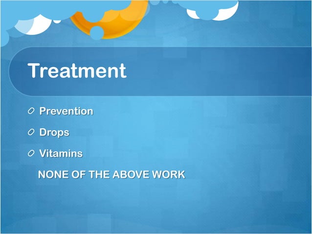 Cataract Surgery and Prelex | PPTX