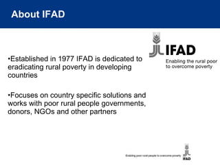 About IFAD | PPT