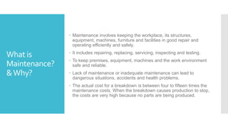 Mechanical Maintenance | PPTX