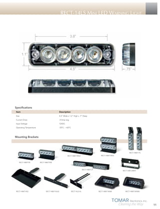 Tomar Emergency Vehicle Products - Lightbars, LED Lightheads, Self ...