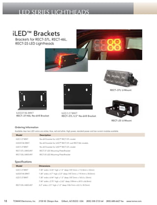 Tomar Emergency Vehicle Products - Lightbars, LED Lightheads, Self ...