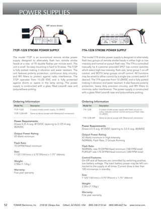 Tomar Emergency Vehicle Products - Lightbars, LED Lightheads, Self ...
