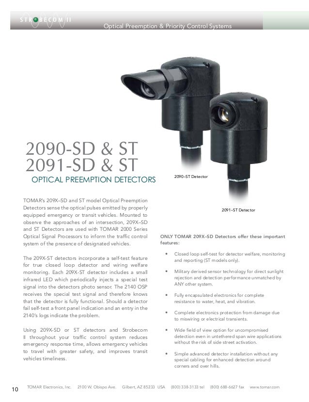 Tomar Strobecom II Optical Preemption & Priority Control System - Pre…