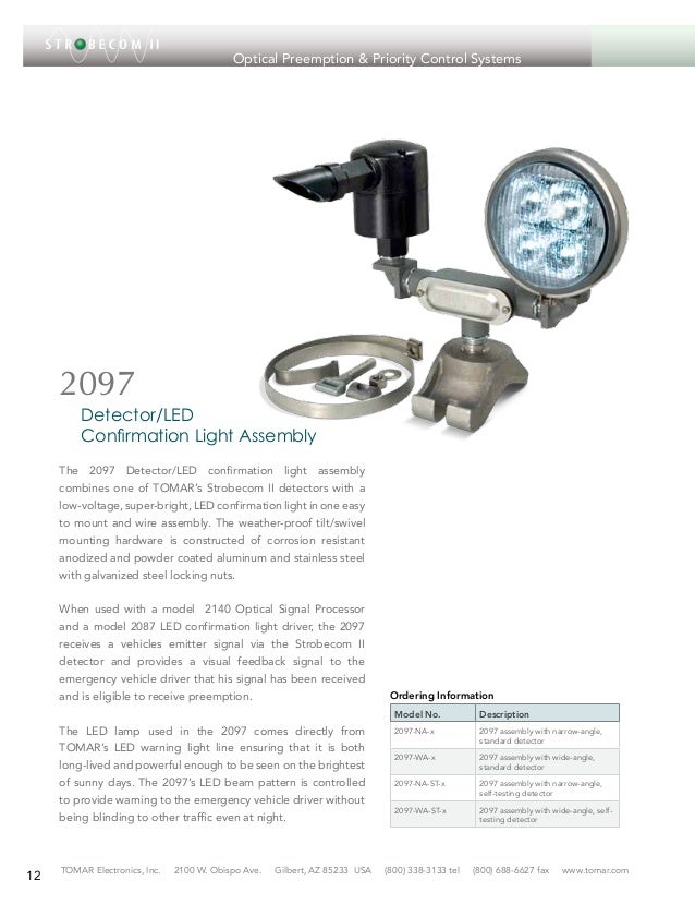 Tomar Strobecom II Optical Preemption & Priority Control System - Pre…