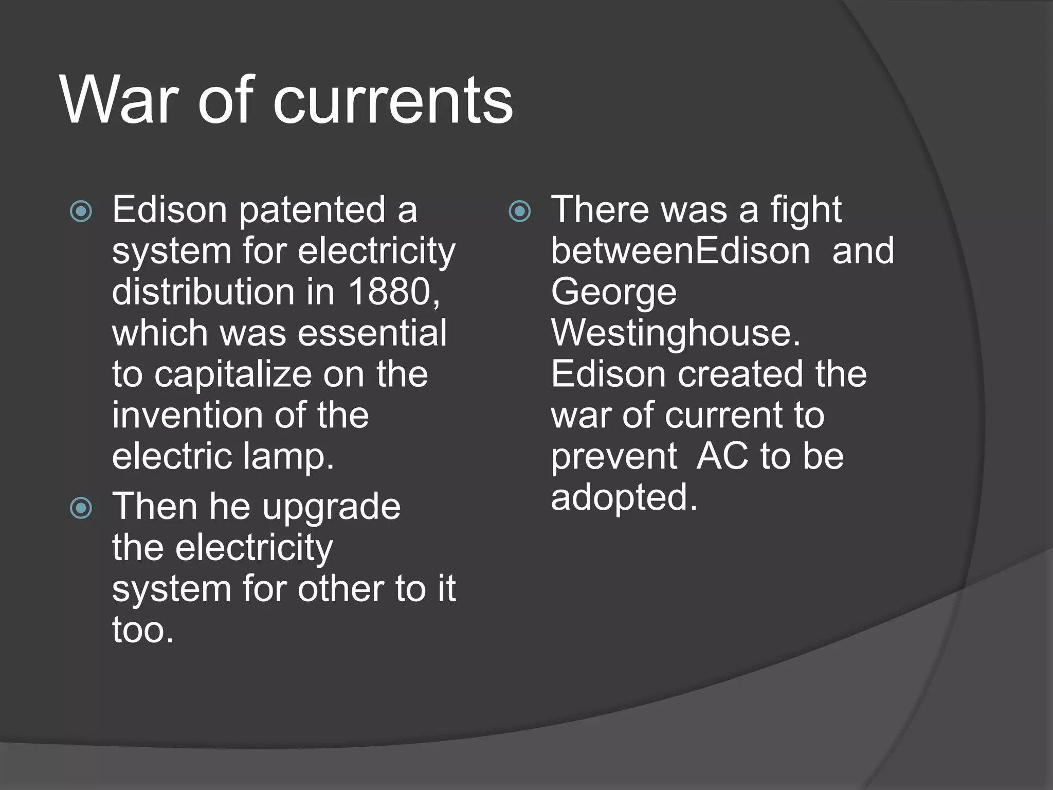Tomas Alva Edison E. Mejia | PPT