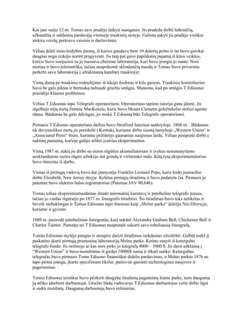 Tomas edisonas | PDF