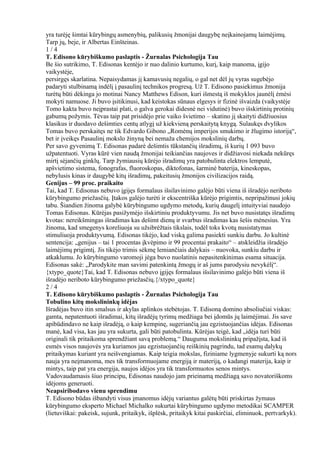 Tomas edisonas | PDF