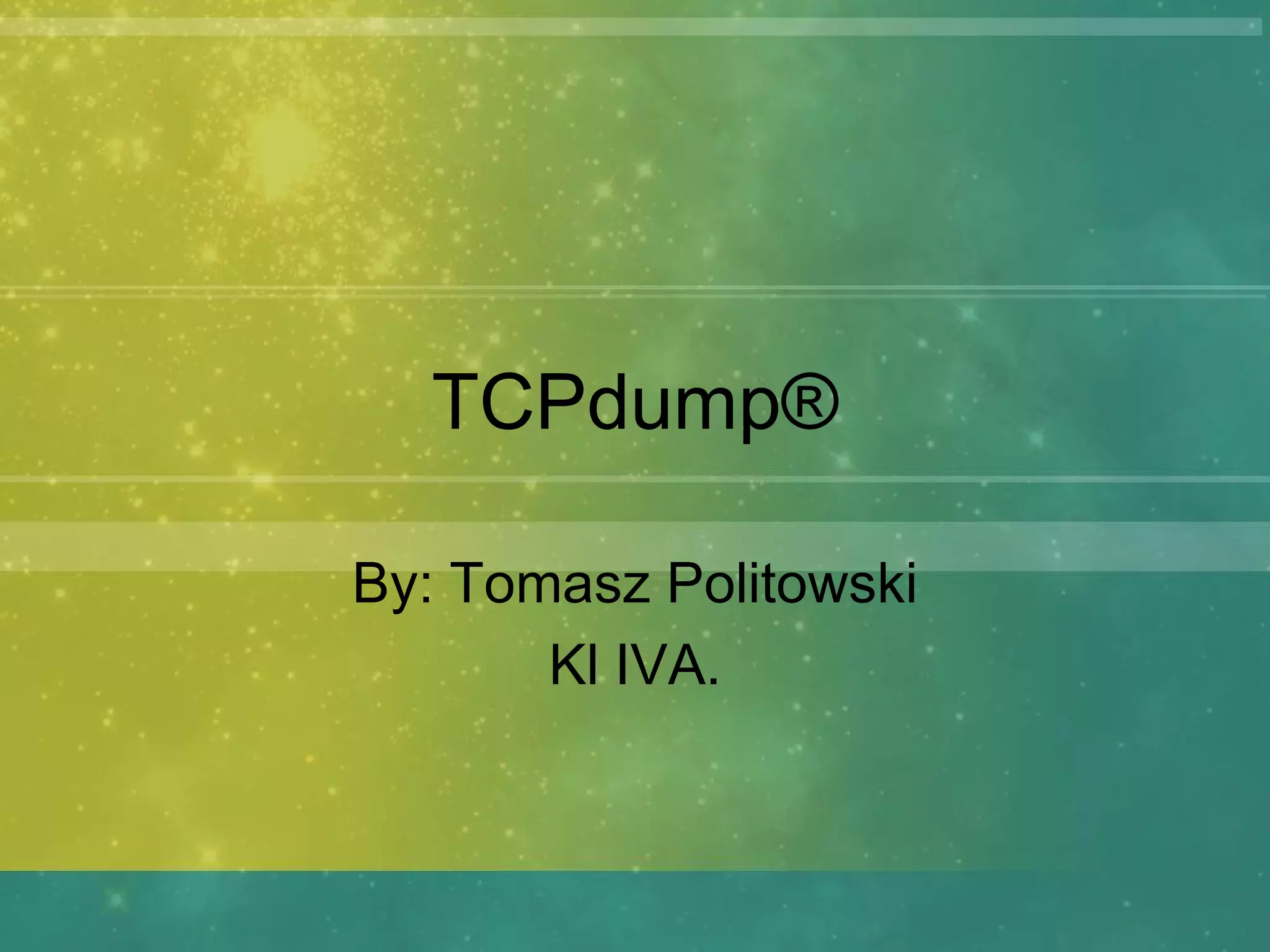 Tomasz P from Poland | PPT | Computer Networking | Computing