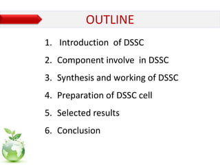Tomato slurry based dssc by meet moradiya | PPTX