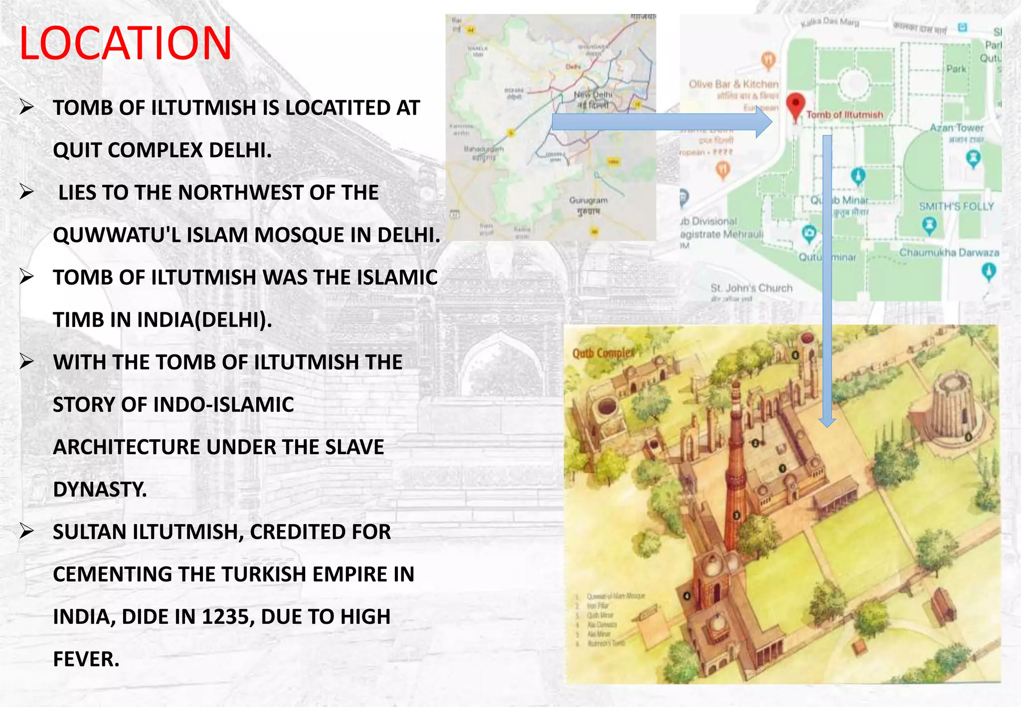 Tomb of iltutmish | PPTX