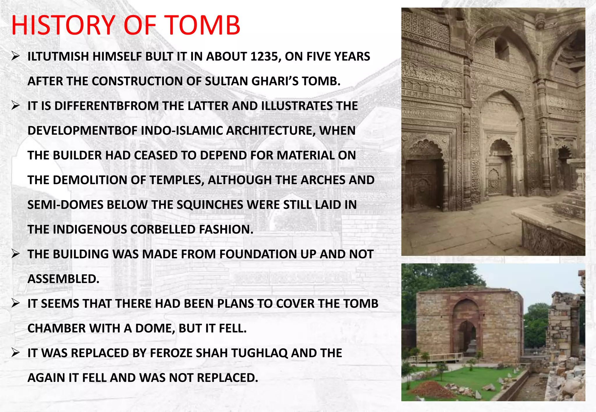 Tomb of iltutmish | PPTX