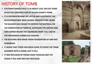 Tomb of iltutmish | PPTX