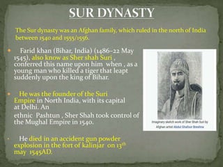 Tomb of sher shah suri | PPTX