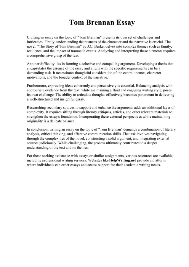 Tom Brennan Essay.pdf
