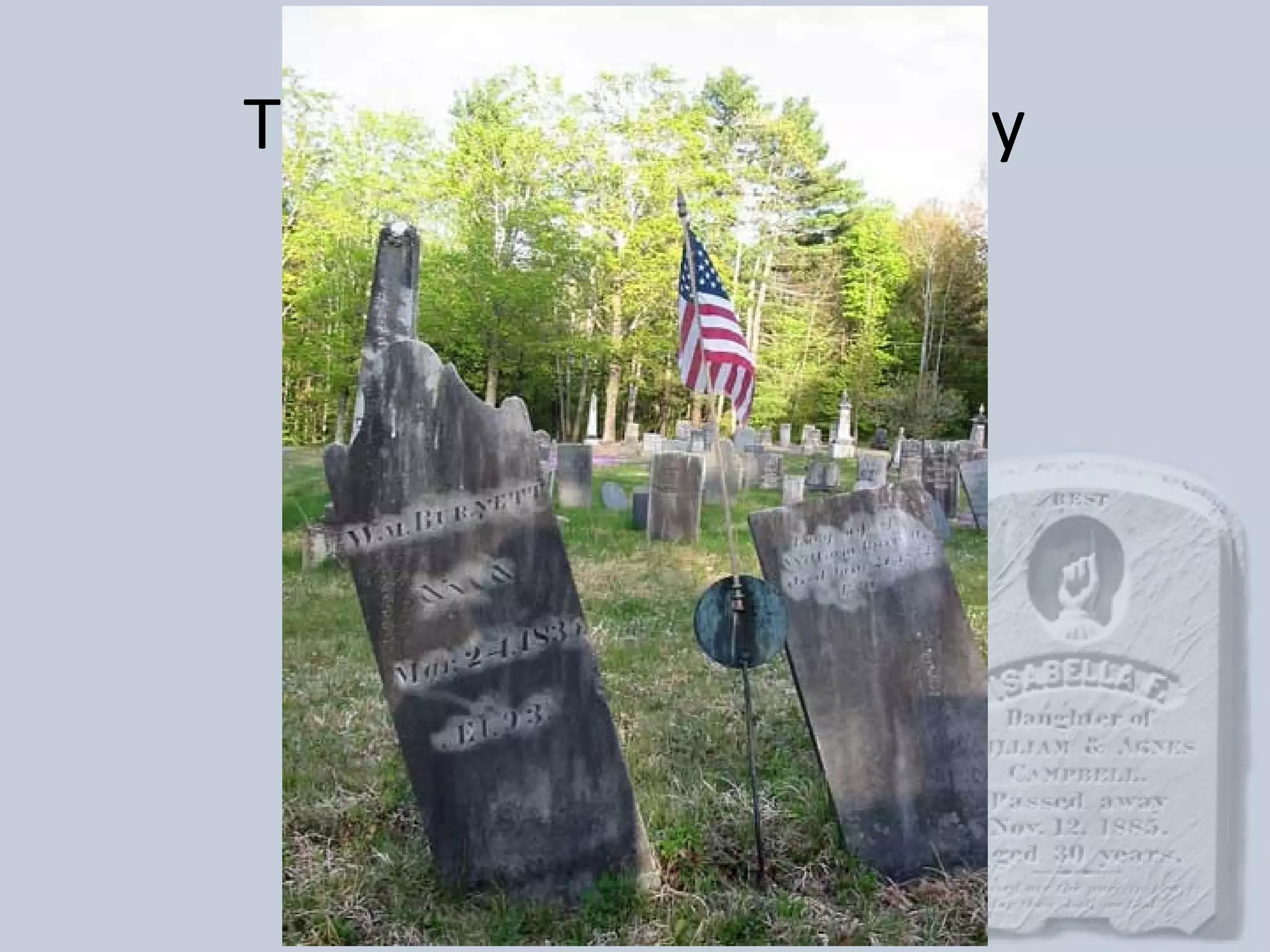 Tombstone photography | PPT | Photography | Arts and Crafts