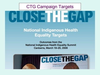 Indigenous Health and Closing the Gap | PPTX
