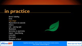 Cognitive Semiotics: where artistic interpretation meets science | PPT