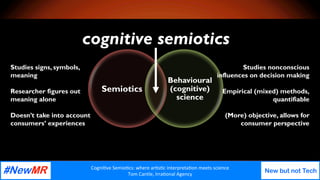 Cognitive Semiotics: where artistic interpretation meets science | PPT