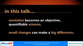 Cognitive Semiotics: where artistic interpretation meets science | PPT