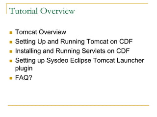 Tomcat tutorail | PPT