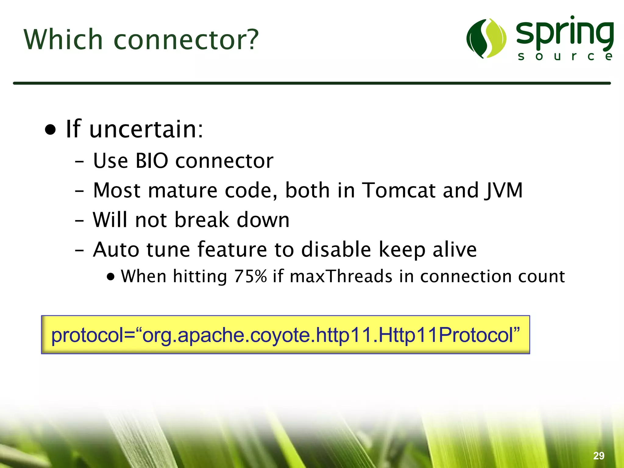 Tomcatx performance-tuning | PDF