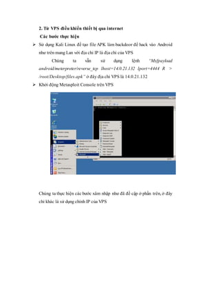 Tạo mã độc trên vps | PDF