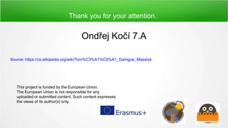 Tomáš Garrigue Masaryk | PPTX