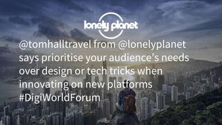 TOM HALL - SUCCESSFULLY UTILIZE EMERGING PLATFORMS | PPT