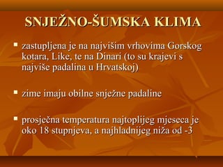 Tomislav Štigler - Osnovni tipovi klima u Hrvatskoj | PPT