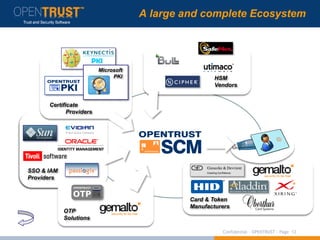 SmartCard Forum 2009 - OpenTrust SCM | PDF