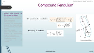 Theory of machines_static and dynamic force analysis