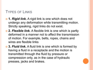 Fundamentals of Kinematics and Mechanisms | PDF