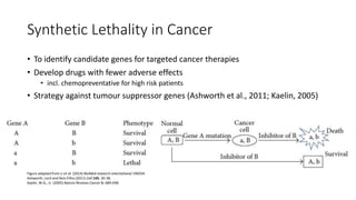 Bioinformatic Analysis of Synthetic Lethality in Breast Cancer | PPTX ...