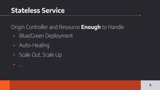 Kubernetes Summit 2018 - Kubernetes: Stateless -> Stateful | PPT