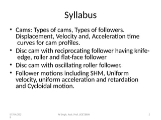 theory of machine one lecturetom lecture 1.pptx | Free Download