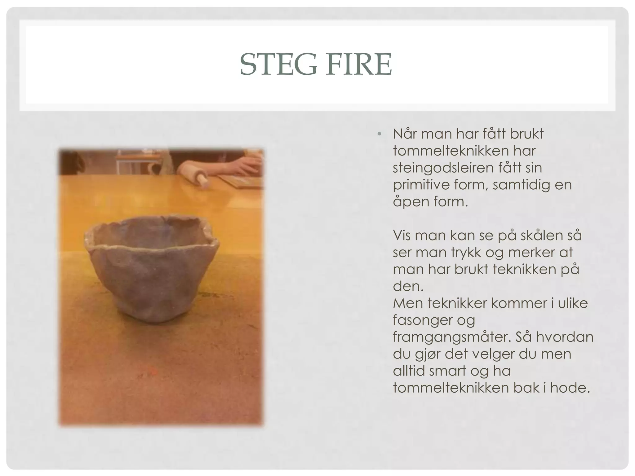 Tommel Teknikk | PPTX
