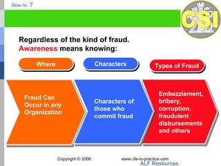 Tommy Seah speaks on CORRUPTION and FRAUD PREVENTION in Malaysia | PPT