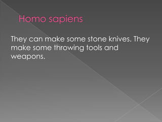 Tommy.x australopithecus afarensis tools | PPTX