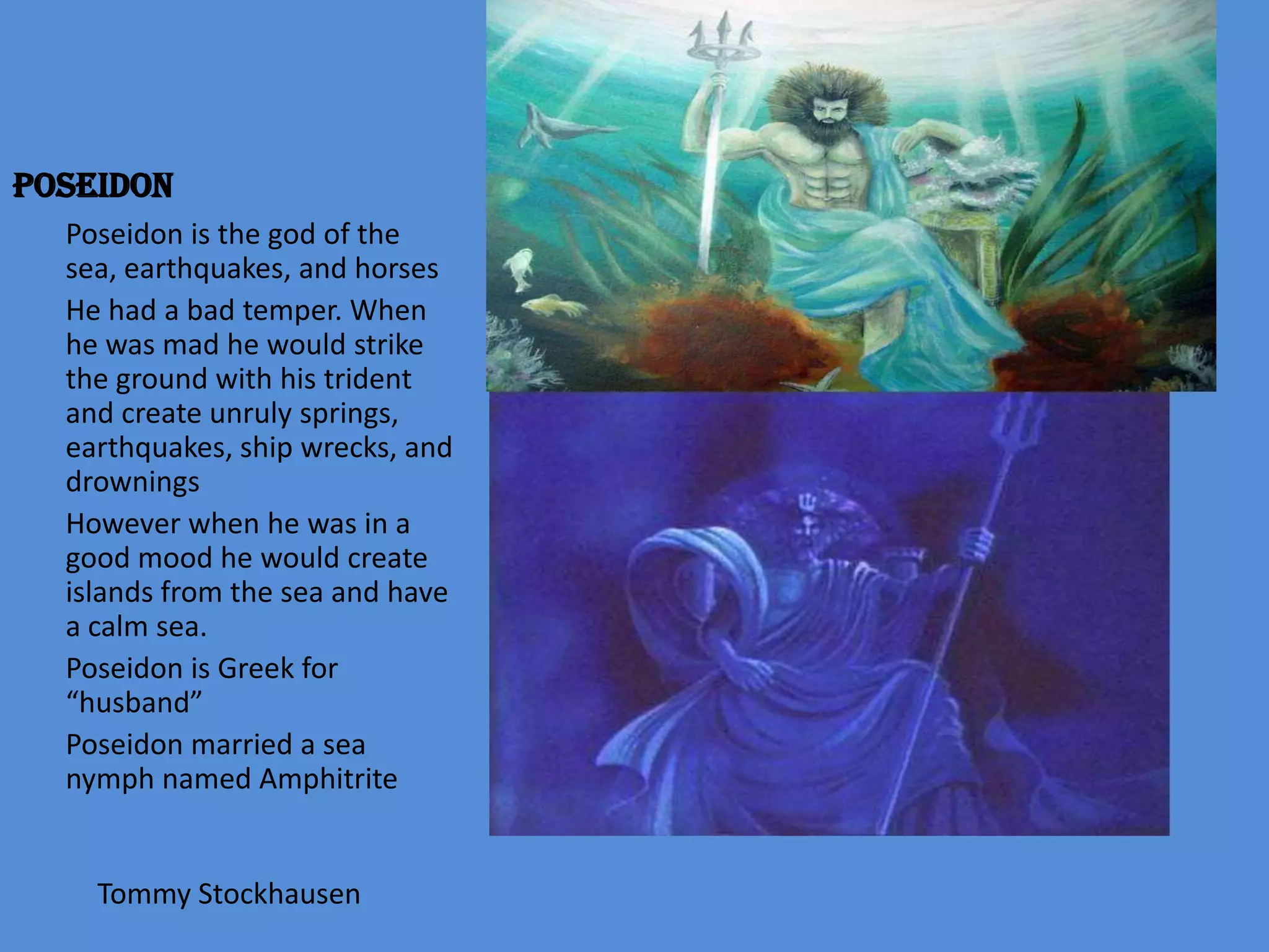 Tommy Poseidon | PPTX