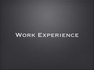 Tommy ross jr resume | PPT