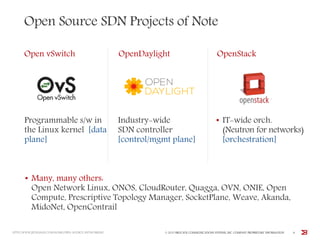 Delivering Network Innovation with SDN - Tom Nadeau | PPTX