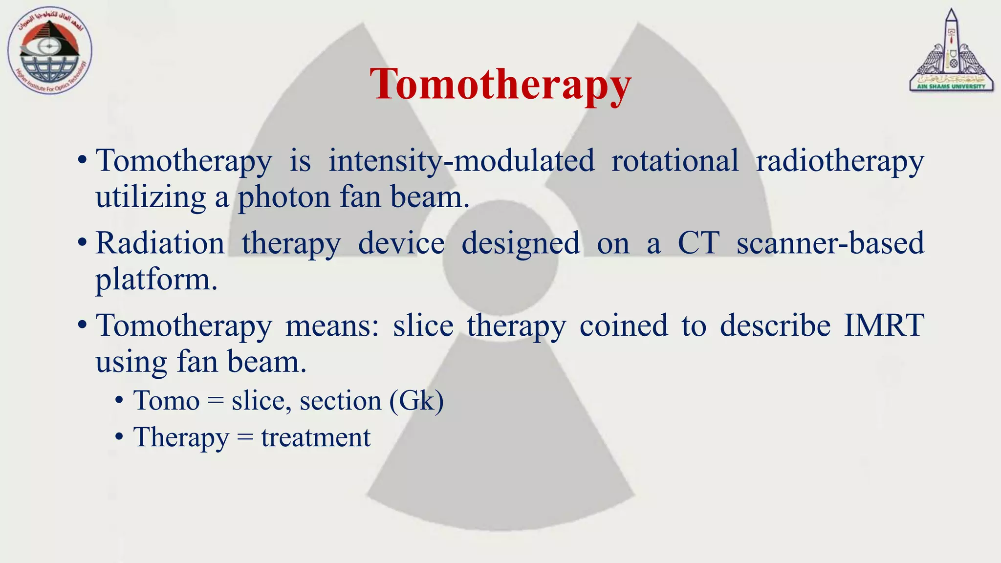 Tomotherapy | PDF