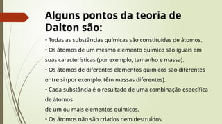 ÁTOMO E ELEMENTOS QUÍMICOS ;HISTÓRIA DOS MODELOS ATOMICOS.pptx