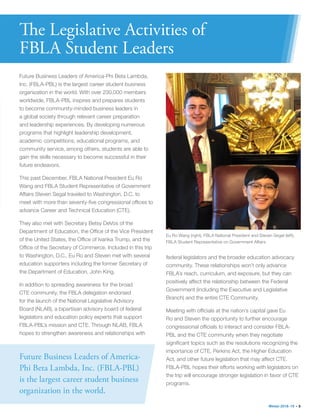 Tomorrow's Business Leader Winter 2018 - 2019 | PDF