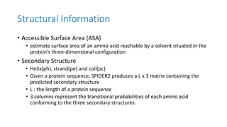 Torsion Angles, ASA Used for prediction of Non - Enzymatic PTM | PPTX