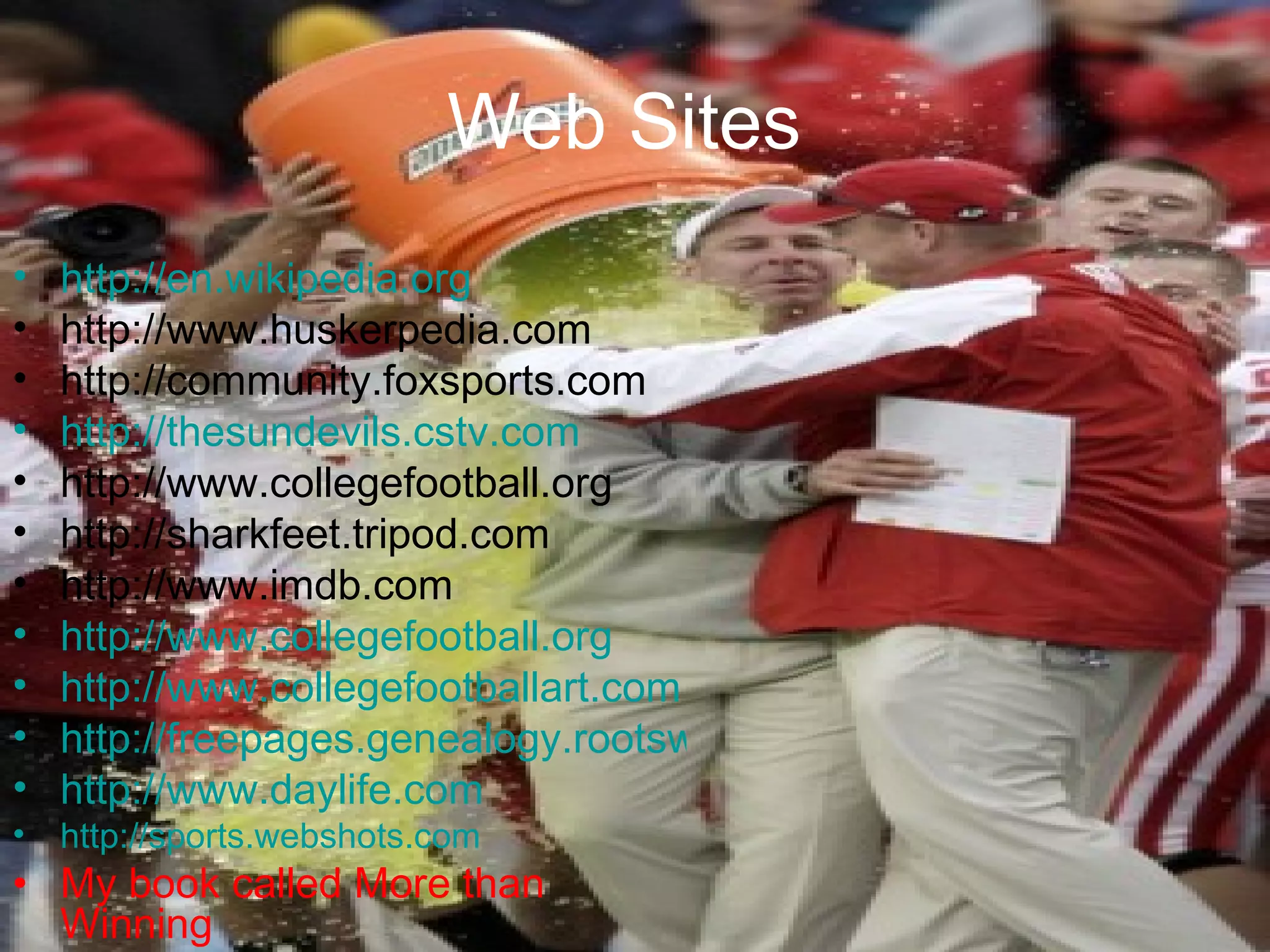 Tom Osborne Facts | PPT