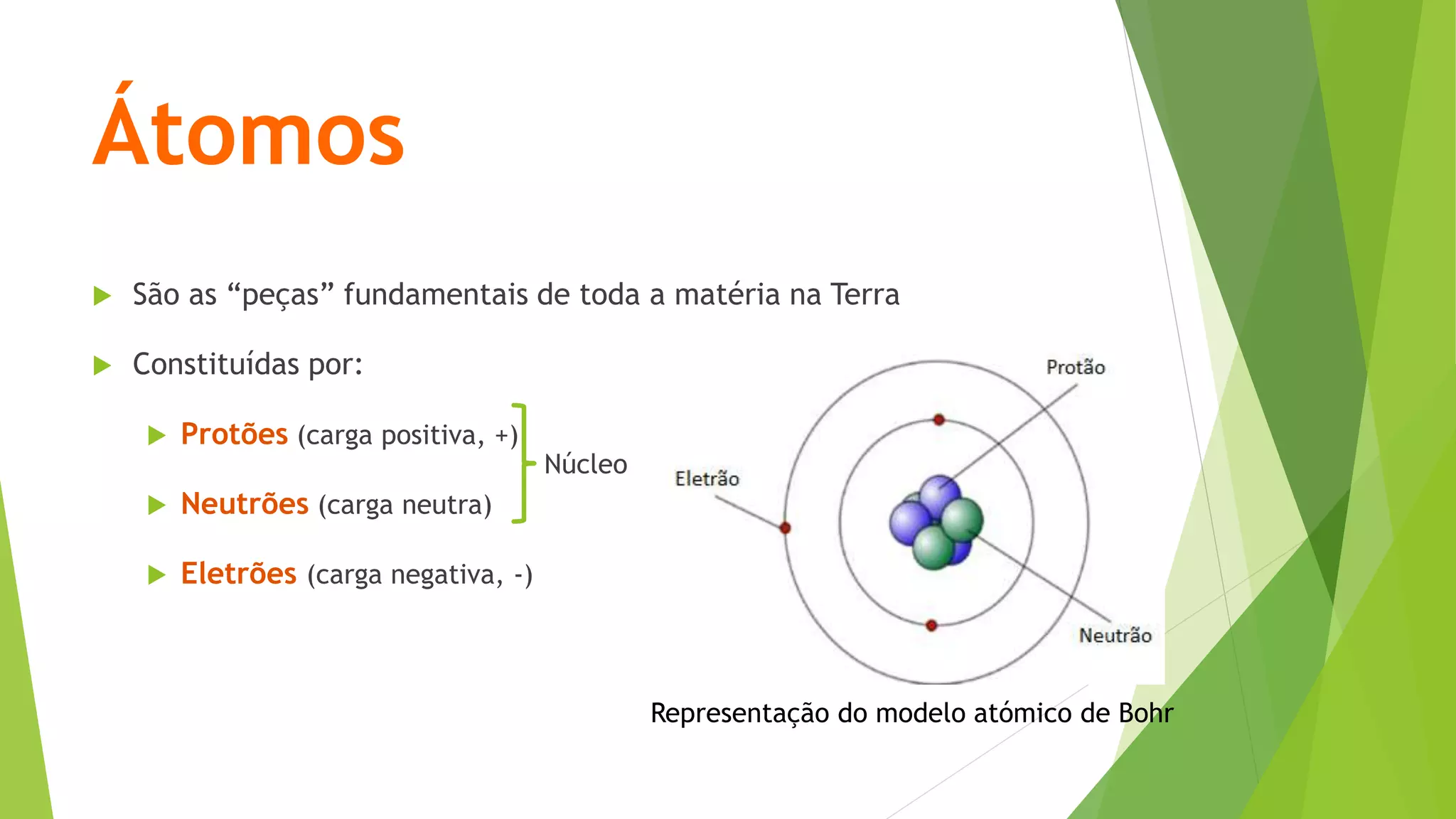 Átomos e elementos químicos | PPTX